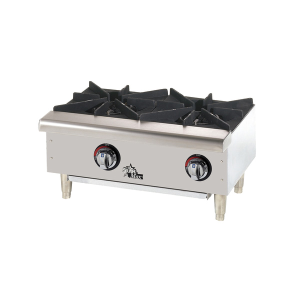 Star 602HWF Star-Max Hotplate, Countertop, Gas, 24″ Wide, (2) Cast Iron ...