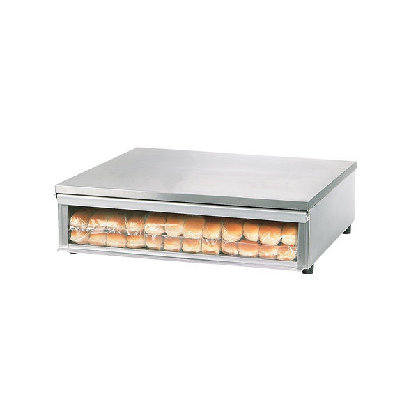 Star SS30BBC Grill-Max Hot Dog Bun Box, Capacity 48 Buns, Self-Closing ...