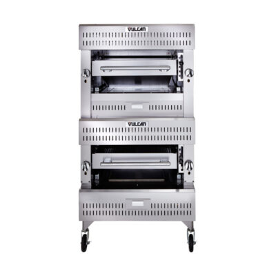 Vulcan VIB2 V Series Deck-Broiler, Heavy Duty Range Match, Gas, Double ...