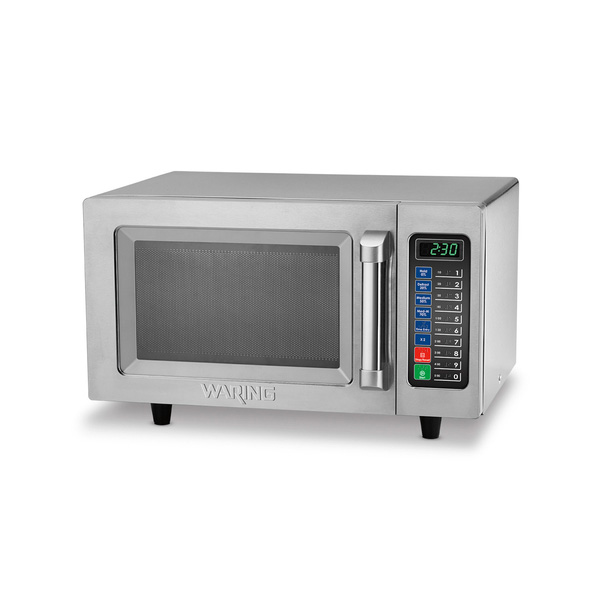 Waring WMO90E Microwave Oven, Medium Duty, 1000 Watts, 0.9 Cu. Ft., 20 ...