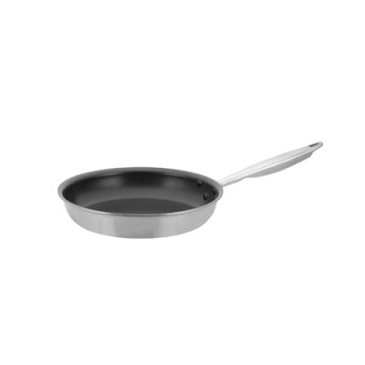 Winco TGFP-10NS Tri-Gen Induction-Ready Fry Pan, Round, Without Lid, 10 ...